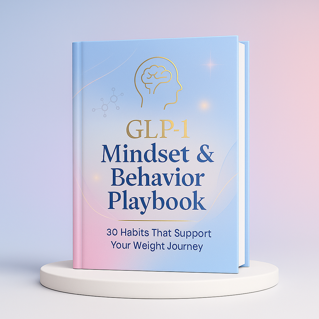 GLP-1 Mindset & Behavior Playbook: 30 Habits That Support Your Weight ...